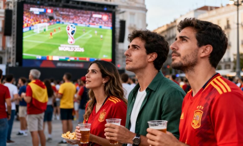 Guía para ver el Mundial 2026 en Madrid: Partidos de España gratis en ...